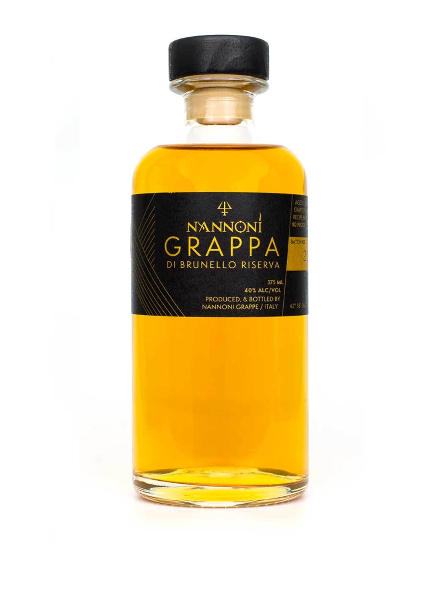 Nannoni Grappa di Brunello Riserva 375mL – LiquorStorefront