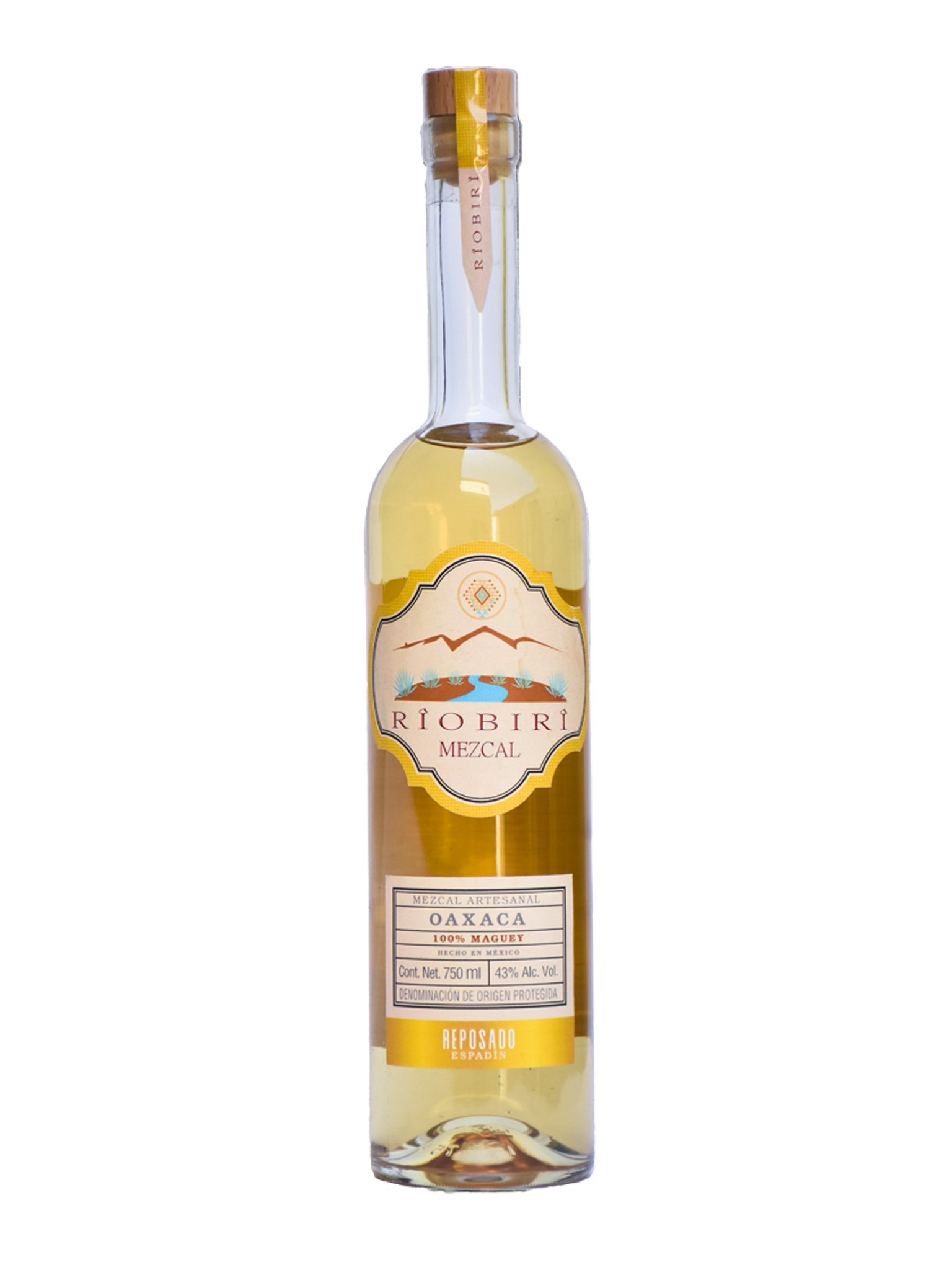 RÎOBIRÎ Mezcal Reposado Espadín 43% ABV 750ml – LiquorStorefront